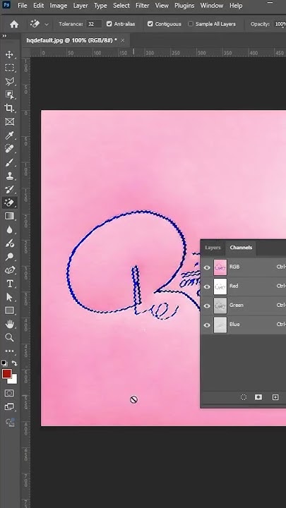 HOW TO EXTRACT SIGNATURE FROM ANY IMAGE IN PHOTOSHOP #logo # ...