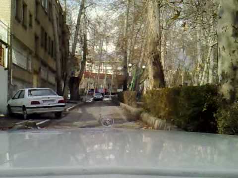 North Tehran's Streets Bagh Ferdows To Pahlavi St - YouTube
