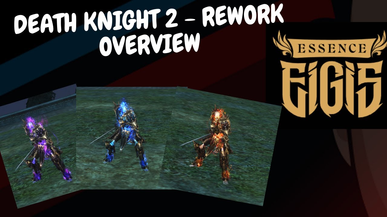 New Death Knight 2 - quick REWORK overview - Lineage 2 Essence - YouTube