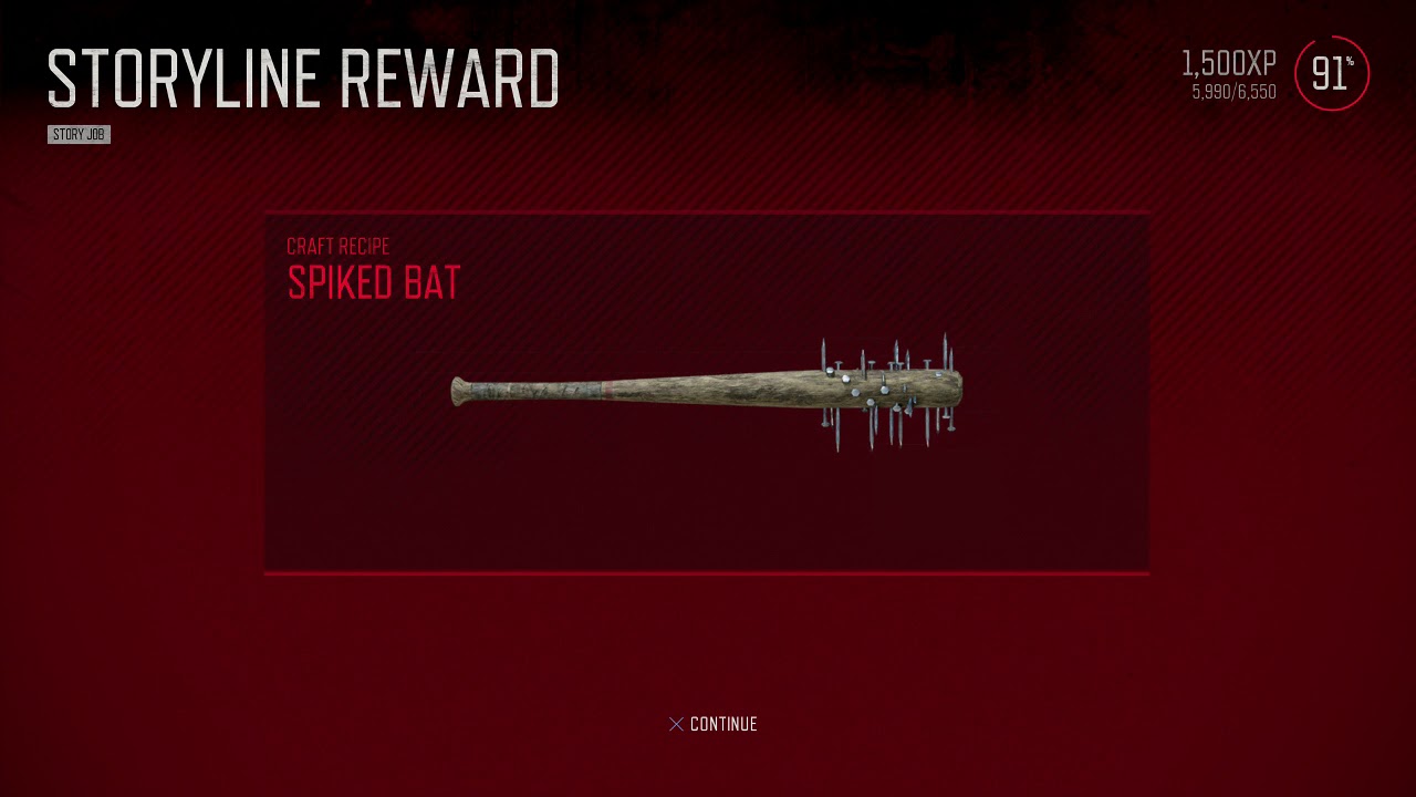 Days Gone Get Craft Spiked Bat Recipe - YouTube