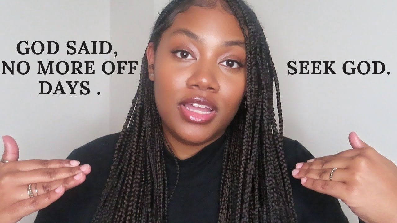 God said no more days off. /SEEK GOD/ Prophetic word - YouTube