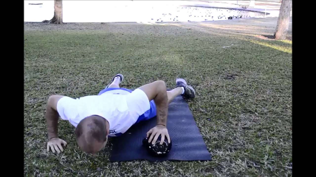 Kettlebell Alternating Plyo Push Up - YouTube