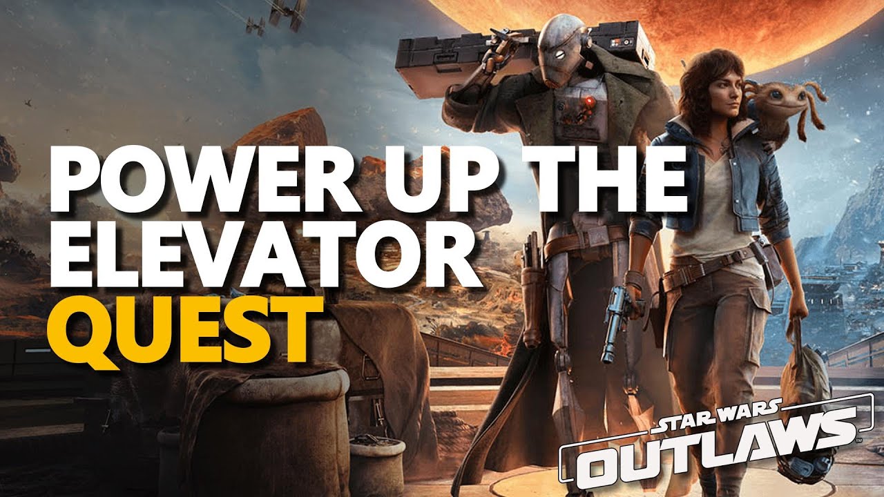 Power up the elevator Star Wars Outlaws Legacy - YouTube