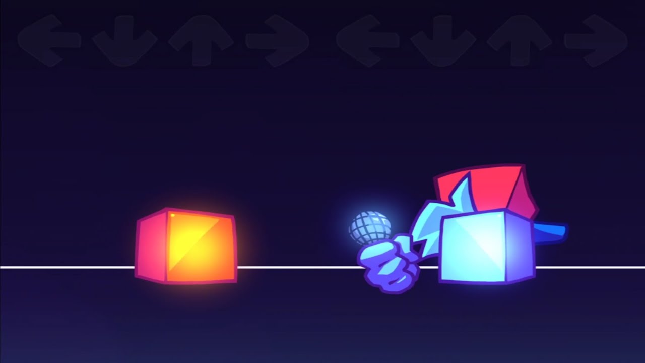 fnf but cube - YouTube