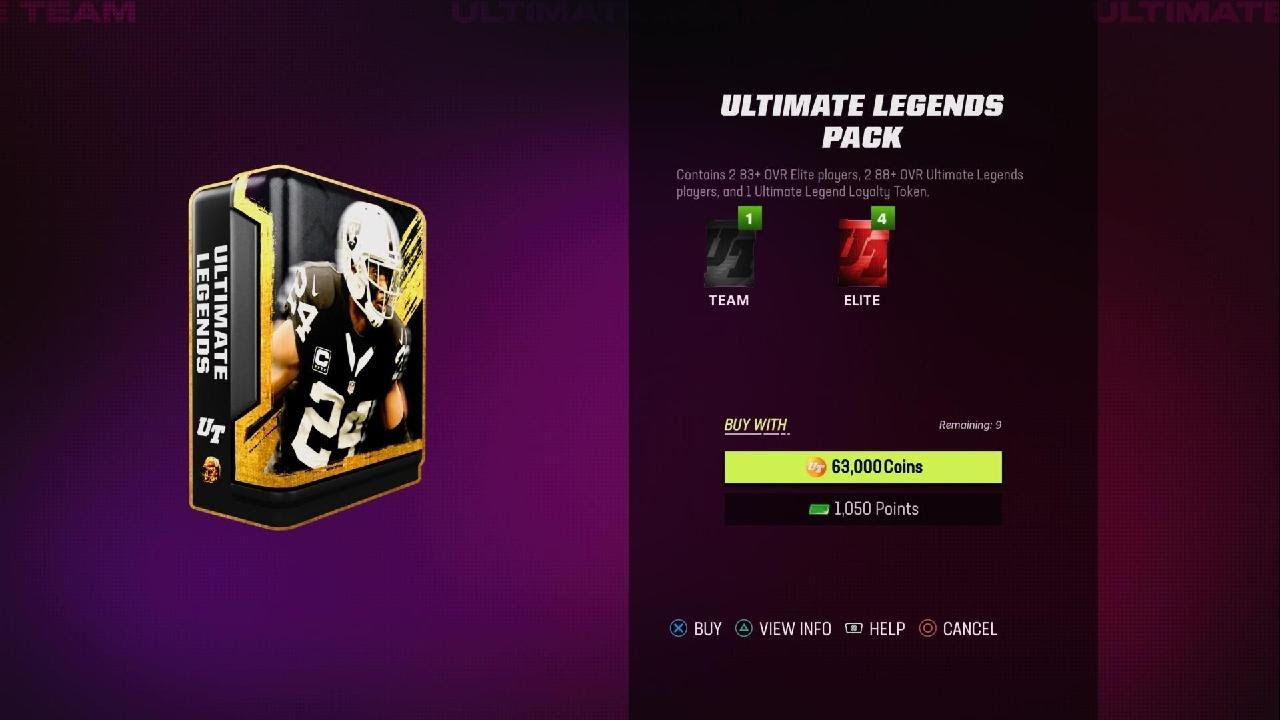 Opening all of the ultimate legend packs - YouTube