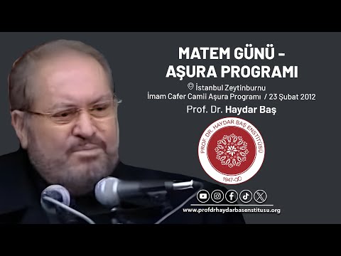 Matem Günü - Aşura Programı - Zeytinburnu / 23 Şubat 2012