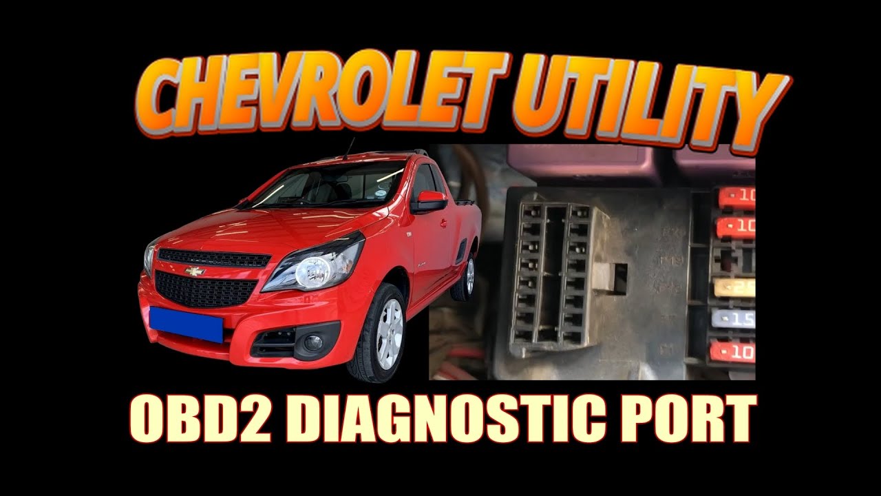 CHEVROLET UTILITY - OBD2 DIAGNOSTIC PORT LOCATION - YouTube