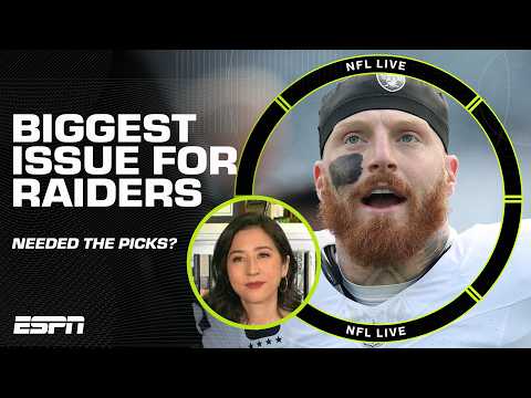 Mina Kimes says THIS is the Raiders' biggest issue after Maxx Crosby trade fell through | NFL Live