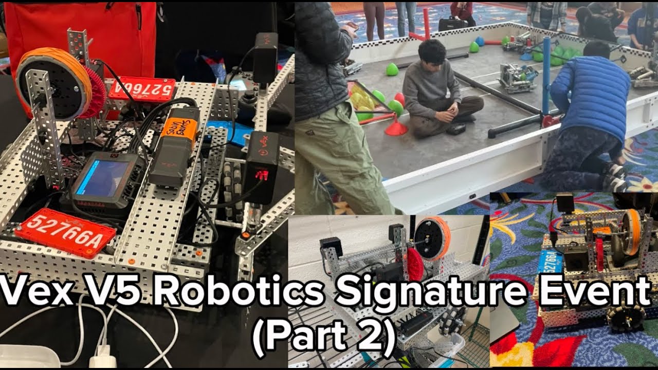 Vex V5 Robotics Signature Event (Part 2) - YouTube