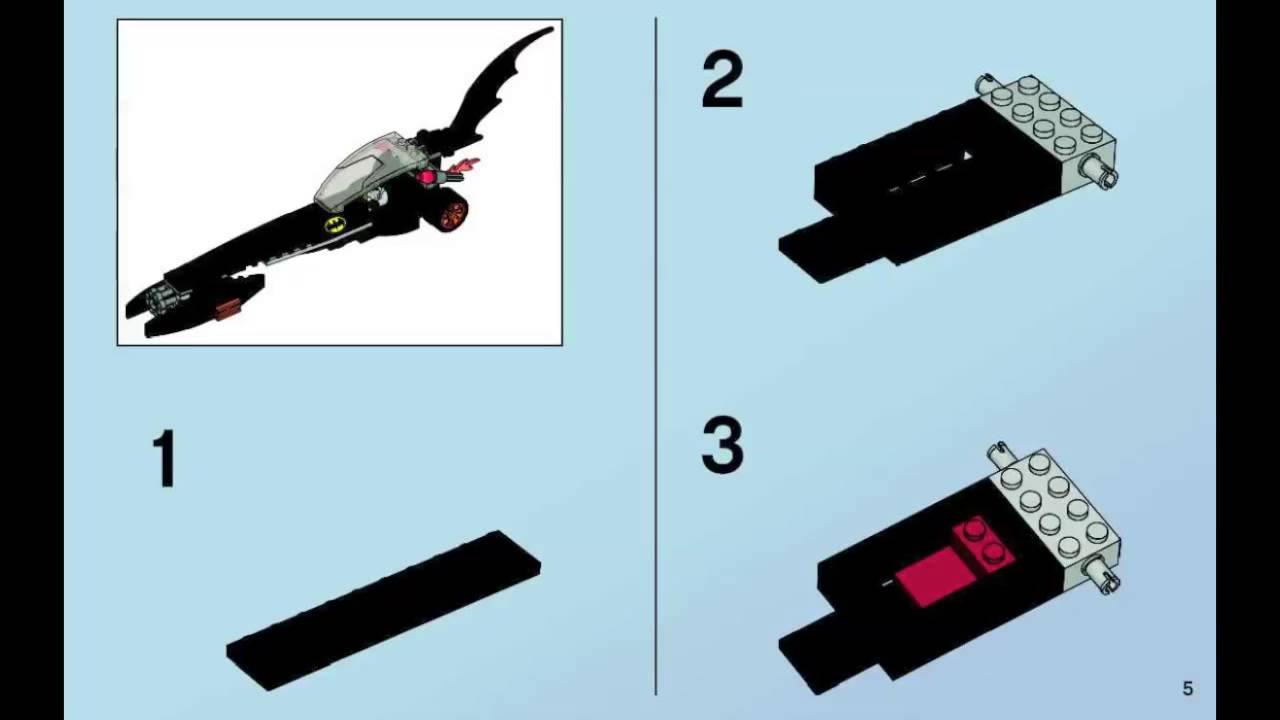 How To Build- Lego Batman 7779 The Batman Dragster Catwoman Pursuit ...