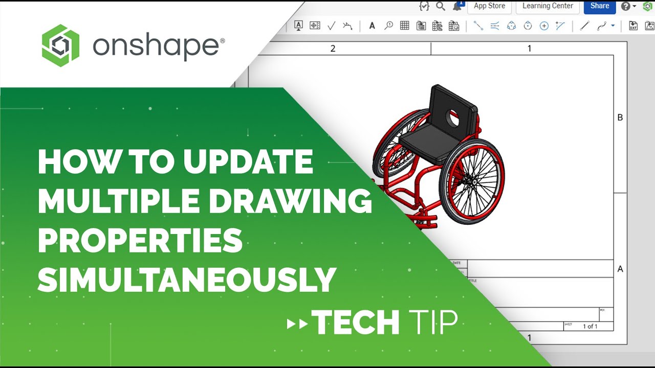 Tech Tip: How to Update Multiple Drawing Properties Simultaneously ...