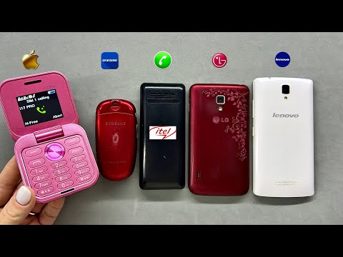 i17 Pro Calling Samsung X460 + Itel R216 + LG Wave Y + Lenovo A2010