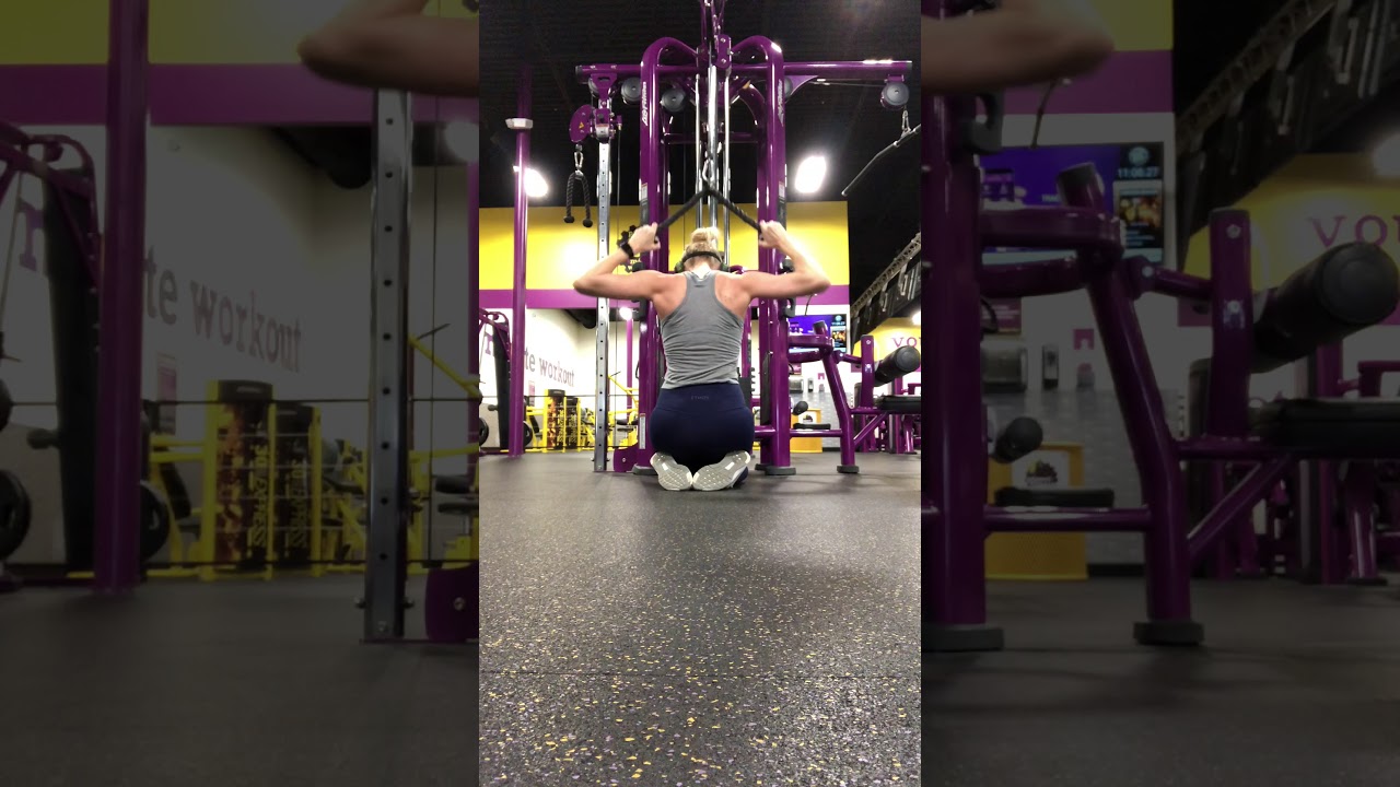 Behind the Head Pulldown - YouTube