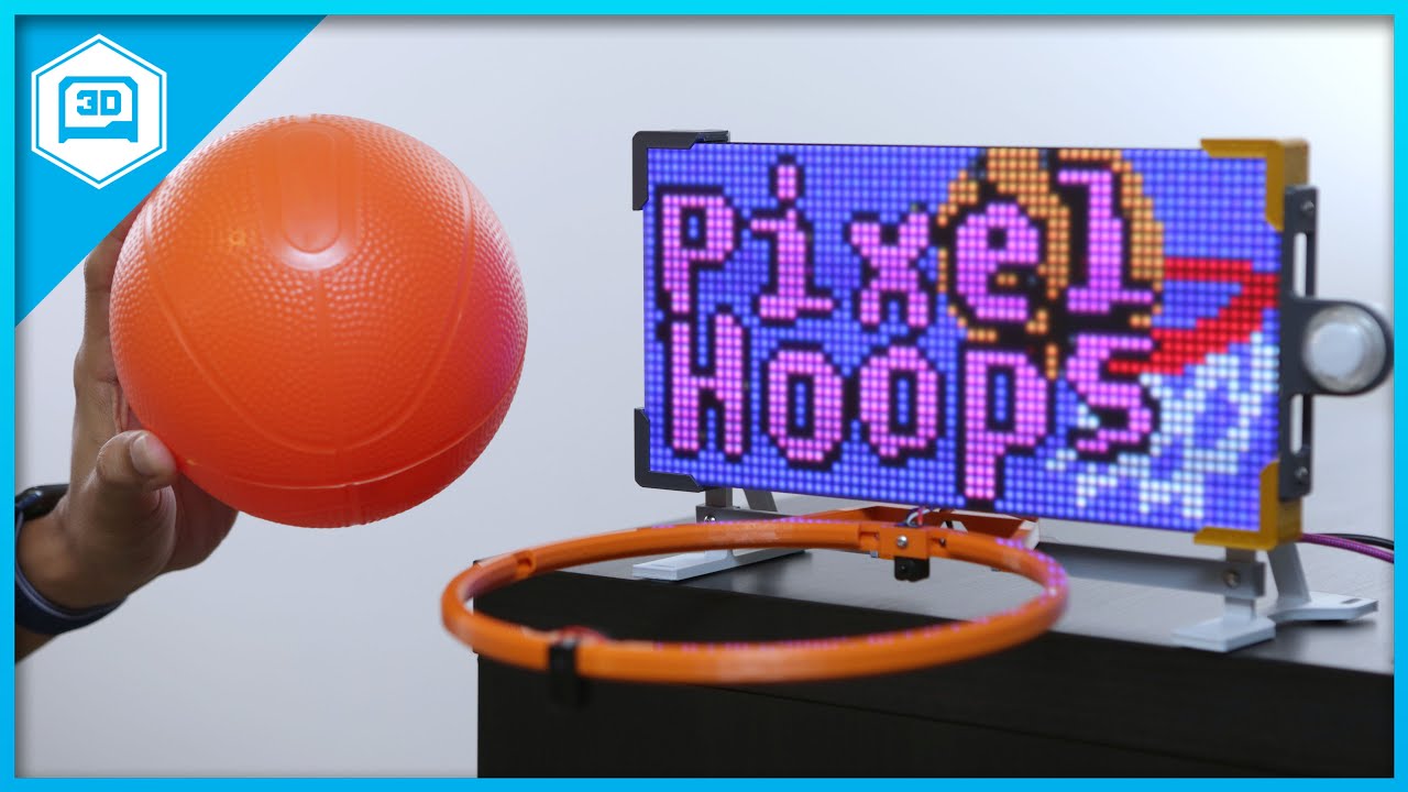 LED Matrix Scoreboard - YouTube