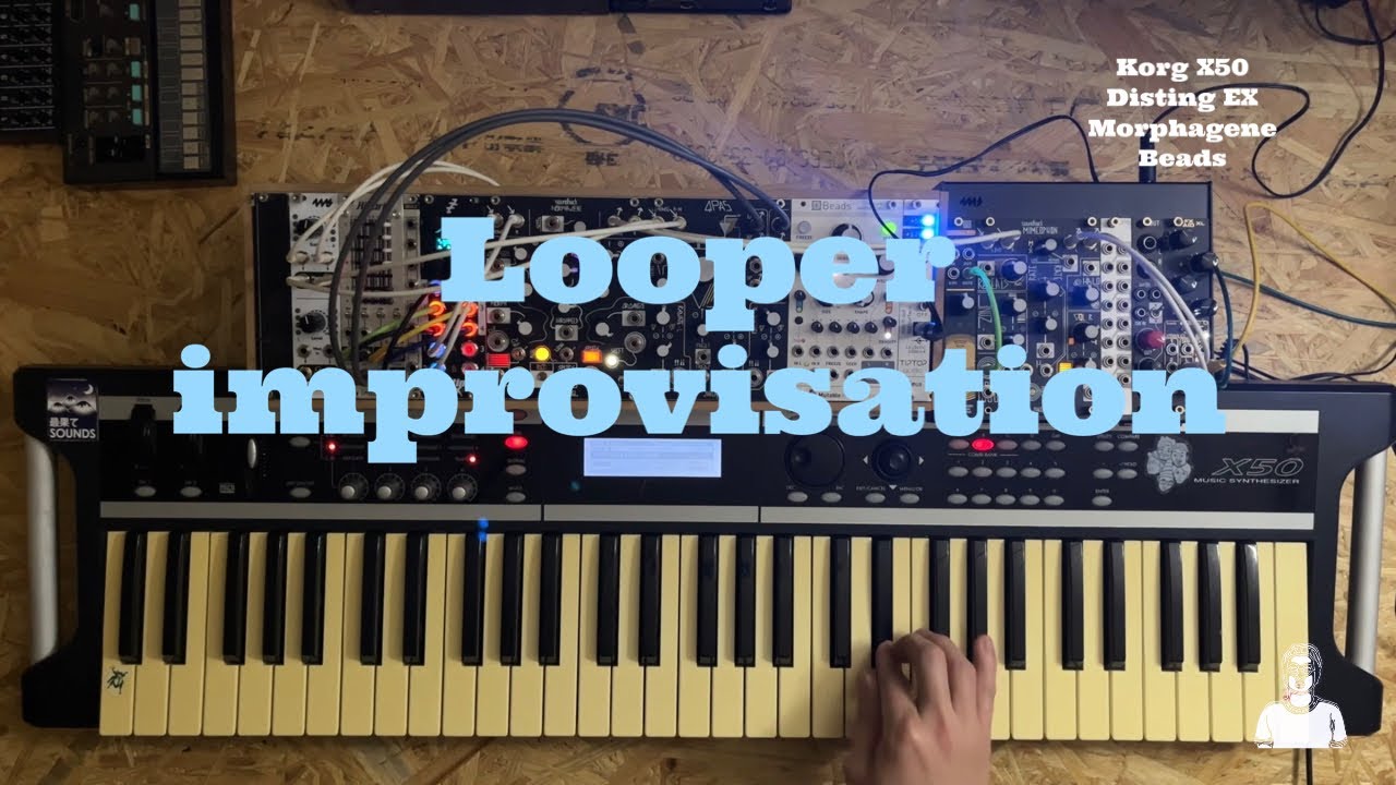 Looper Improvisation / Modularsynth / Eurorack / Korg X50 / Expert ...