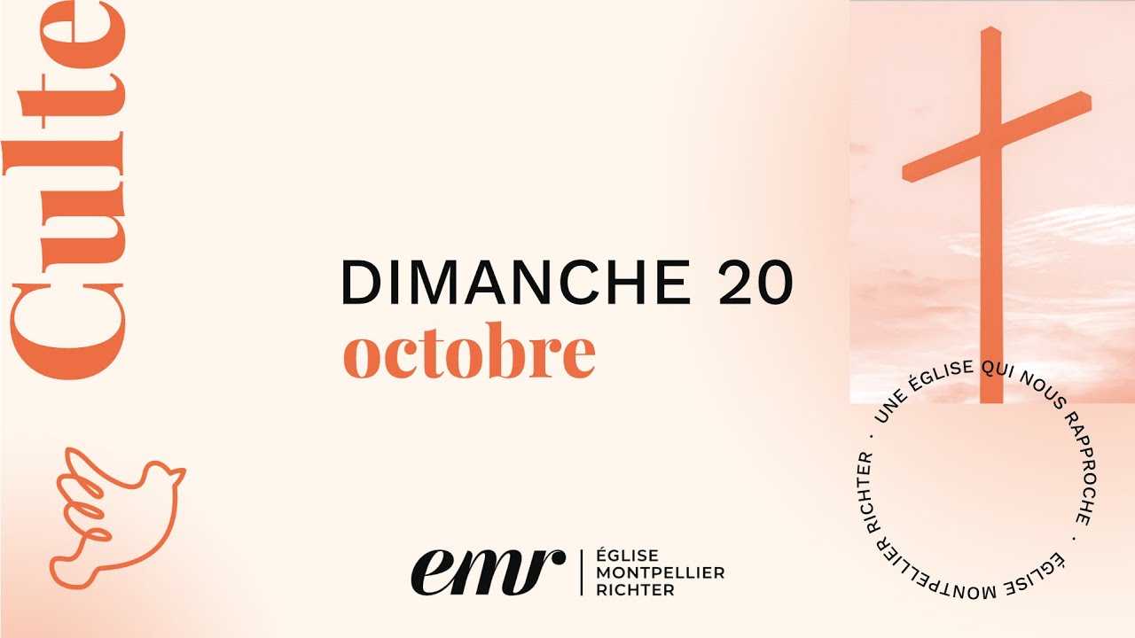 Culte du 20 Octobre 2024 - EMR - YouTube