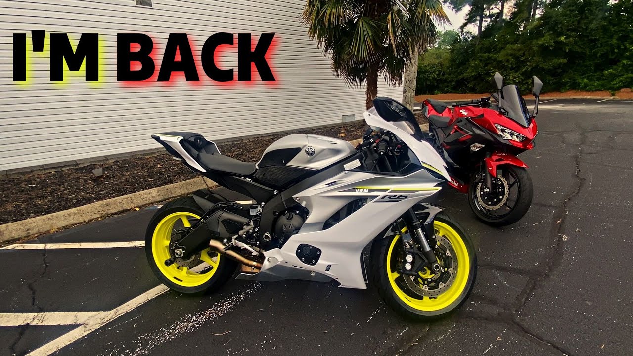 I'M BACK | NEW CHAIN & SPROCKET | R6 & NINJA 400 - YouTube