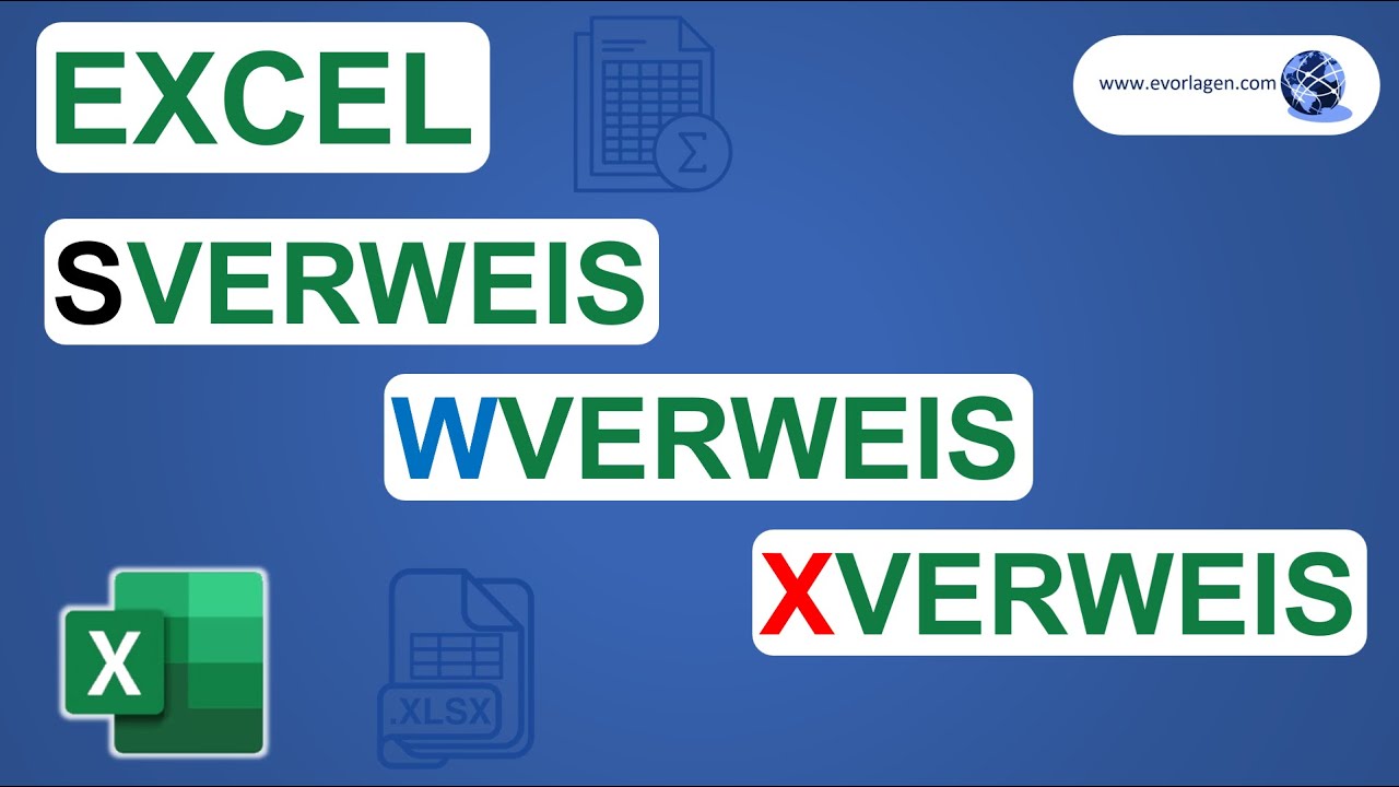 Sverweis Excel - Wverweis Excel - Xverweis Excel - MS Office ...