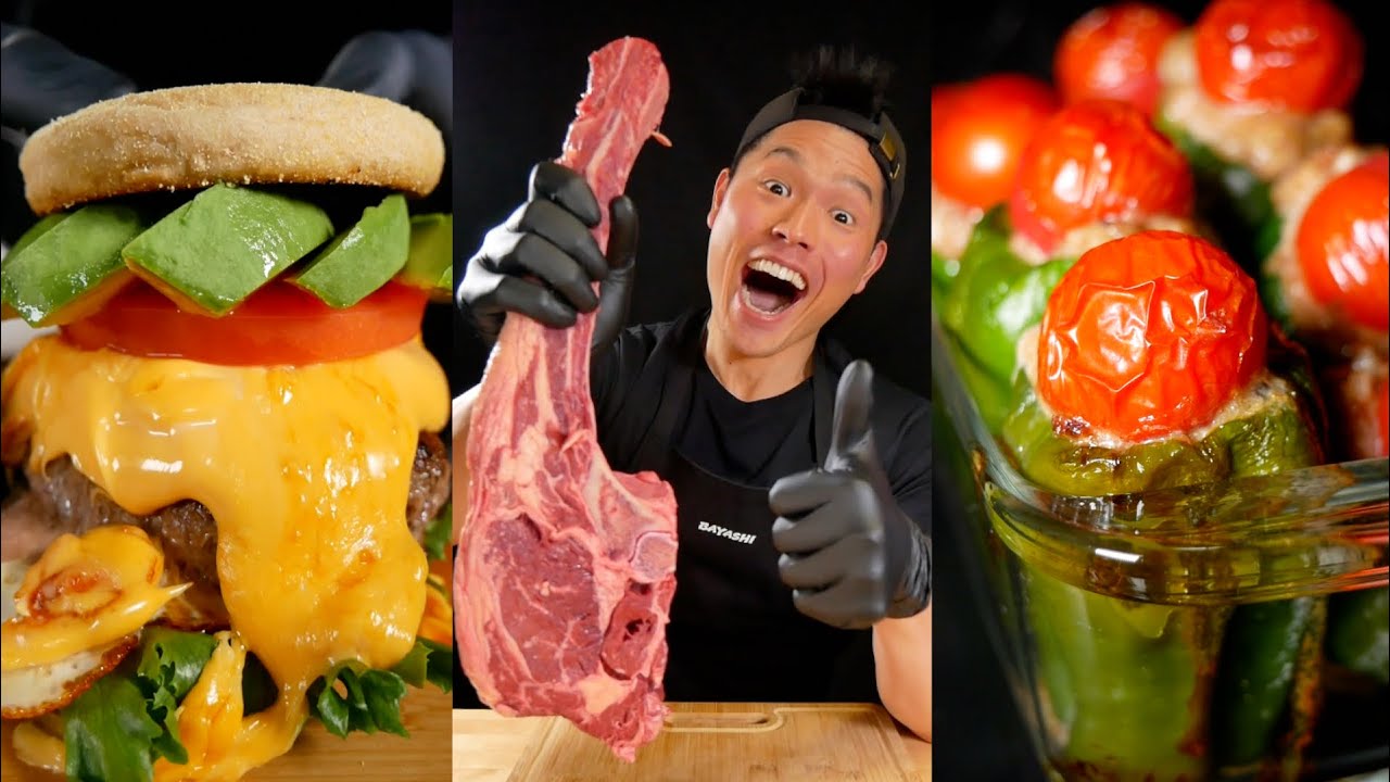 Best of Bayashi Foods | MUKBANG | COOKING | ASMR - YouTube