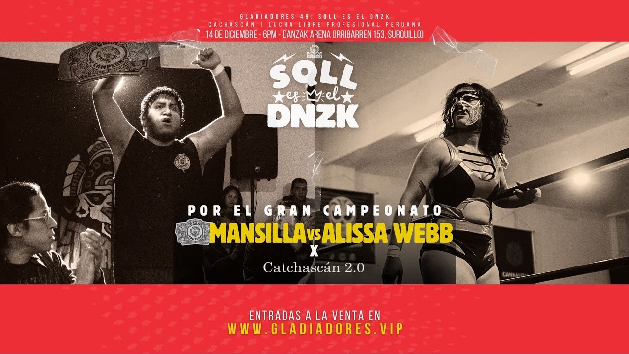 Mansilla vs Alissa Webb por el Gran Campeonato de Gladiadores.x ...