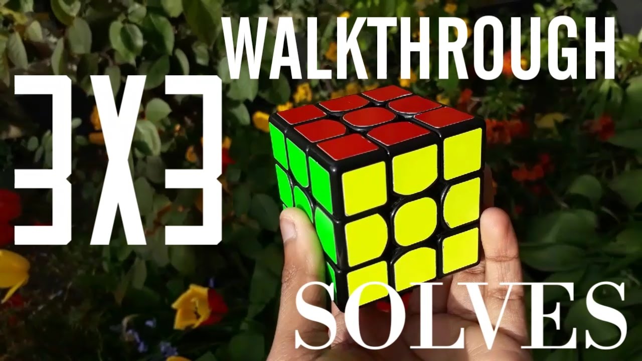 3x3 Walkthrough Solves- Chris Olson Style! - YouTube