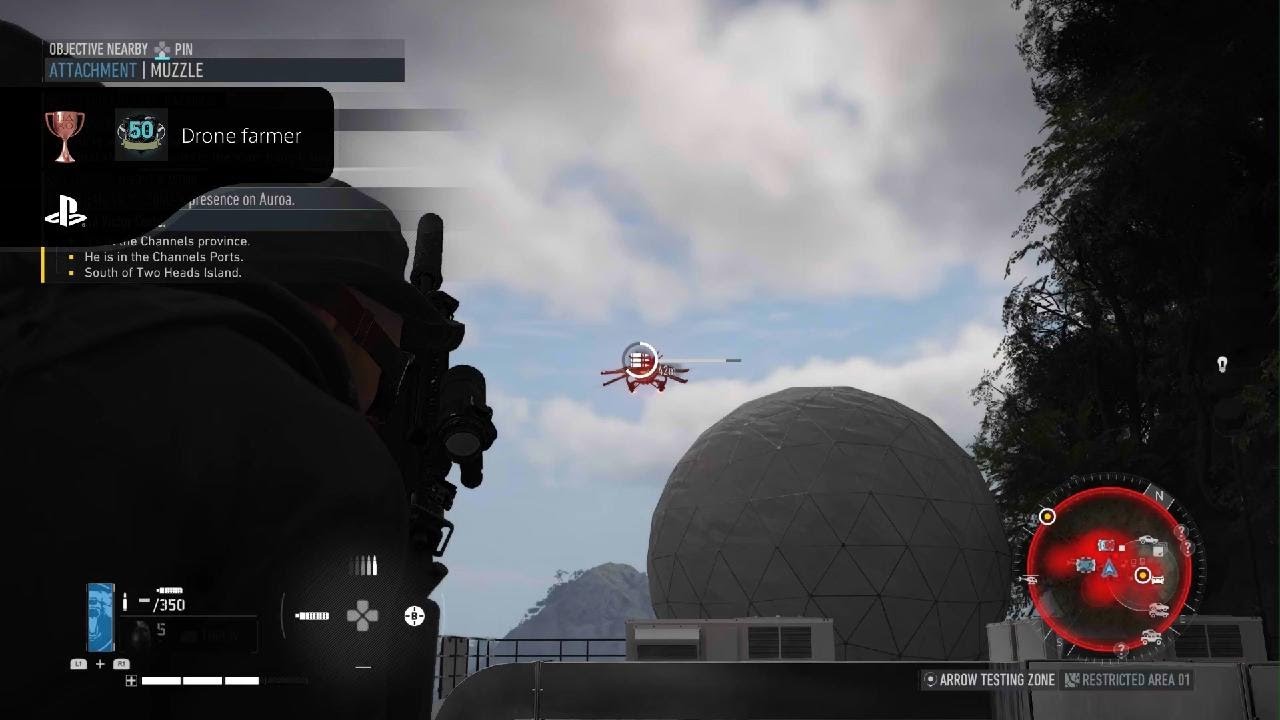 Tom Clancy’s Ghost Recon Breakpoint Drone Farmer Trophy - YouTube