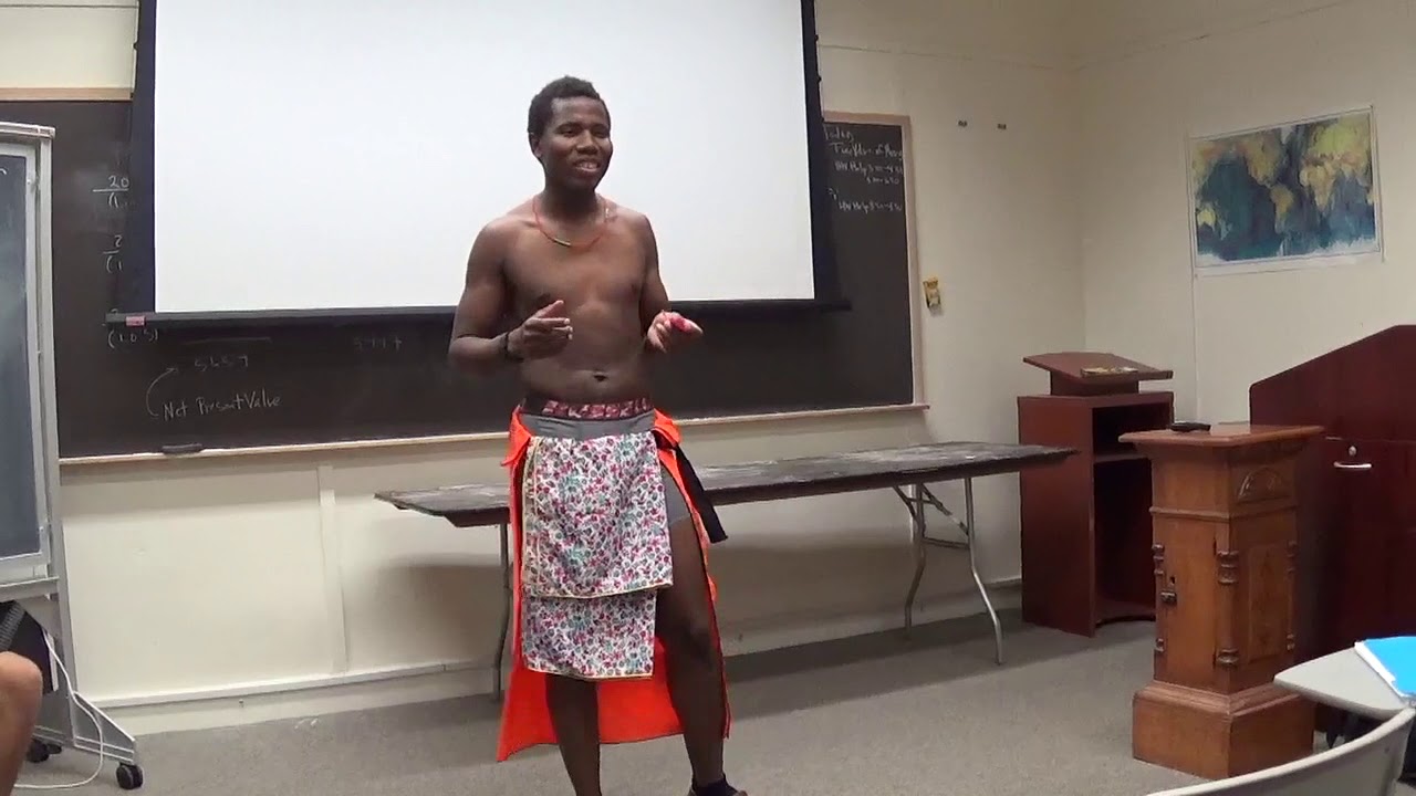 Zemba Tribe from Namibia Informative Speech at COA - YouTube