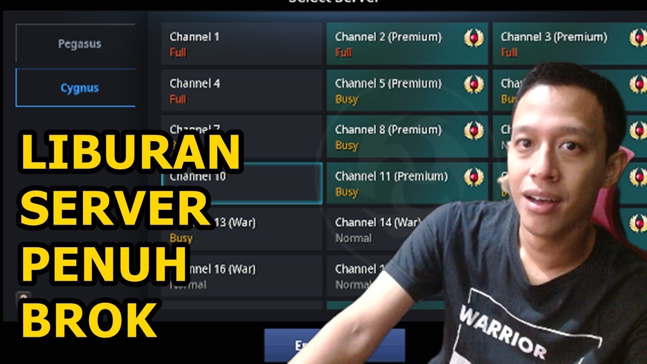 Full semua server normal | Cygnus Server - YouTube