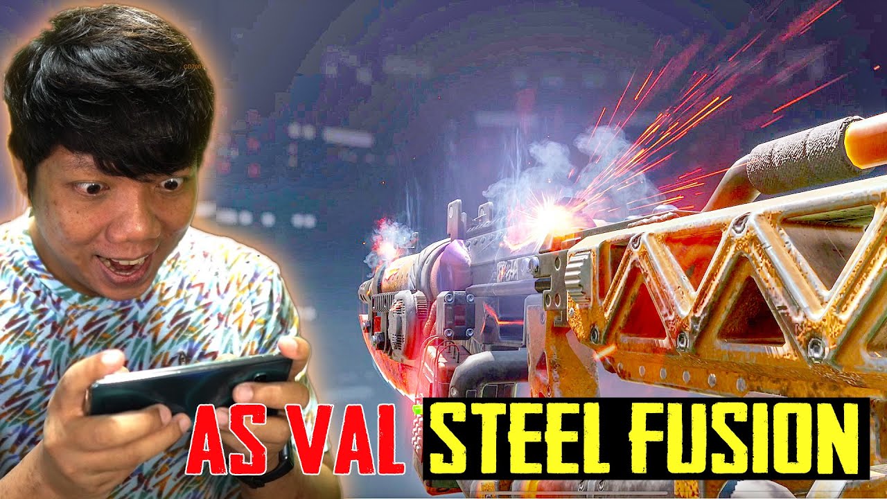 AFA iYAH? BiSA DAPETiN LEGENDARY AS VAL STEEL FUSiON MURAH? 😂 CODM ...