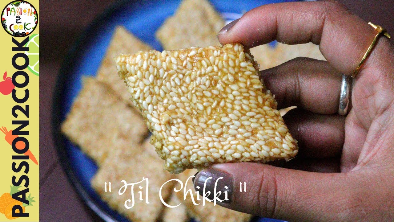 Til Chikki | Chikki Recipe | Til Gajak | Sesame Chikki | Sweet Recipes ...