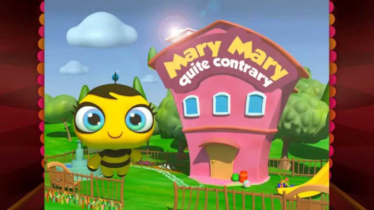 Mary Mary Quite Contrary Story Book with Voice for Kids by Agnitus ...