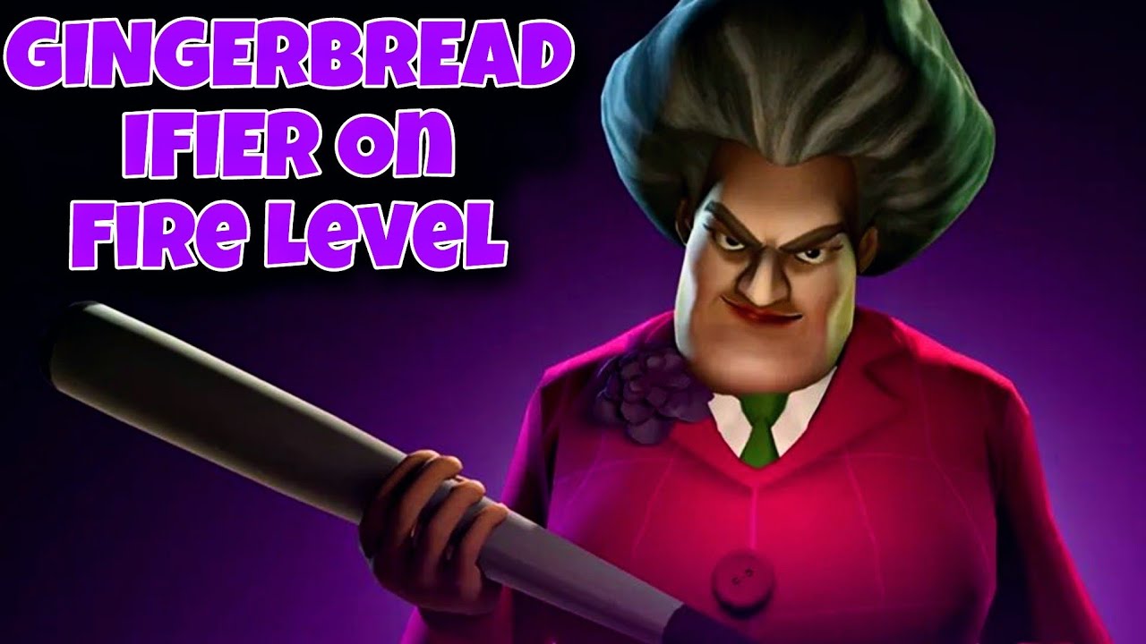 Scary Teacher 3D GINGERBREAD IFIER On Fire Level Hindi Gameplay scary-teacher-3d-gingerbread-ifier-on-fire-level-hindi-gameplay