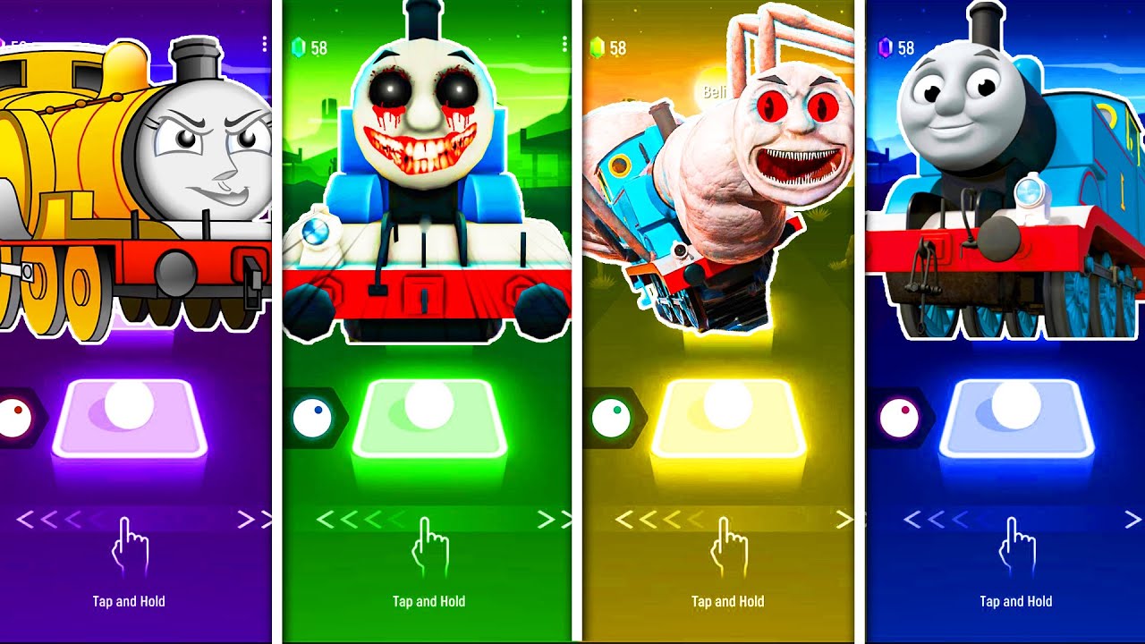 Yellow Thomas Train 🆚 Thomas Train Eater 🆚 Monster Thomas 🆚 Thomas The ...