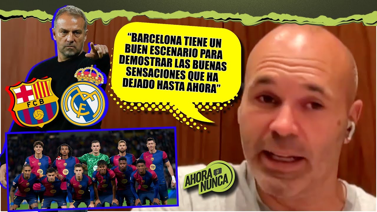 INIESTA lo confesó: BARCELONA deja BUENAS SENSACIONES, el escenario ...