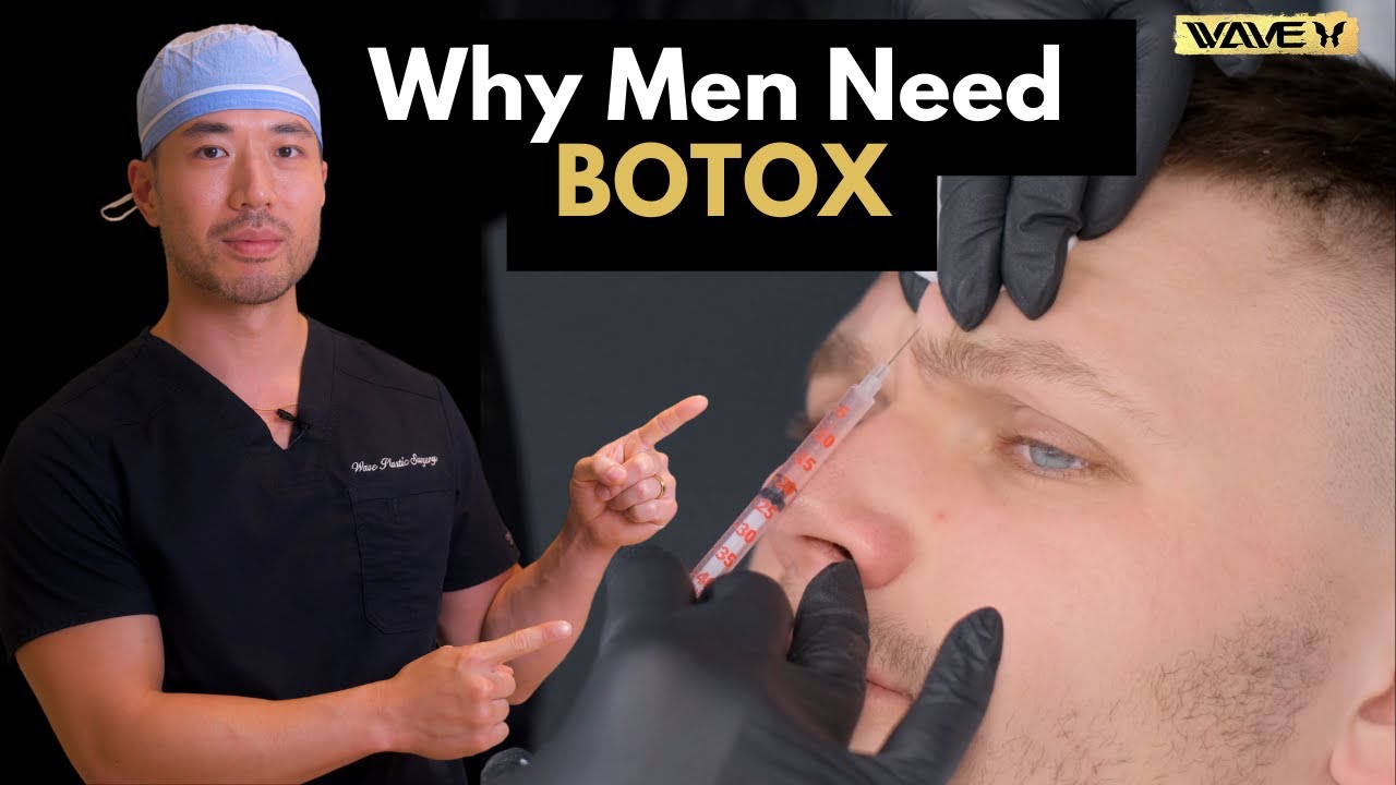 Botox For Men ⁉️ | WAVE Tells You The Top 3 Areas Men Need Botox| - YouTube