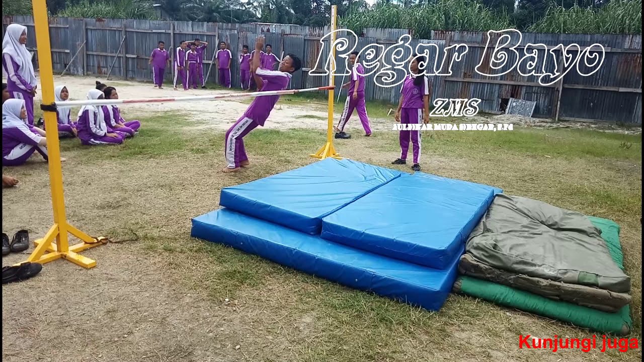 Tutorial Lompat tinggi gaya flop putra | ATLETIK || teknik lompat ...