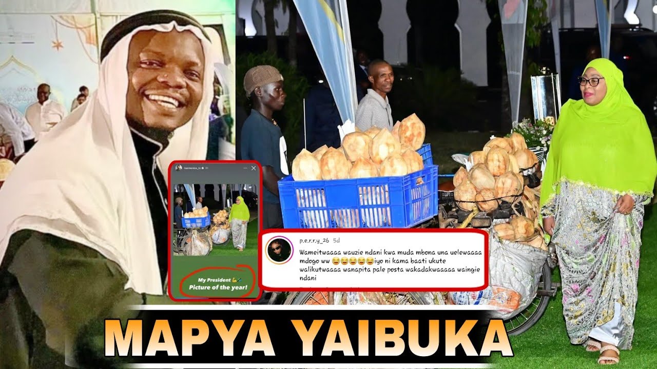 Mapya yaibuka baada ya HARMONIZE kupost wauza madafu walioalikwa ikulu ...