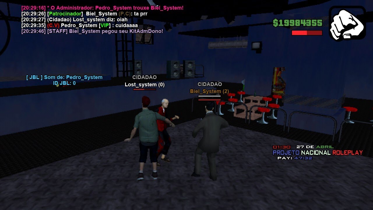 NOVO SERVIDOR SAMP: COM ORGS CORPS E VIP GRÁTIS: PROJETO NACIONAL ...