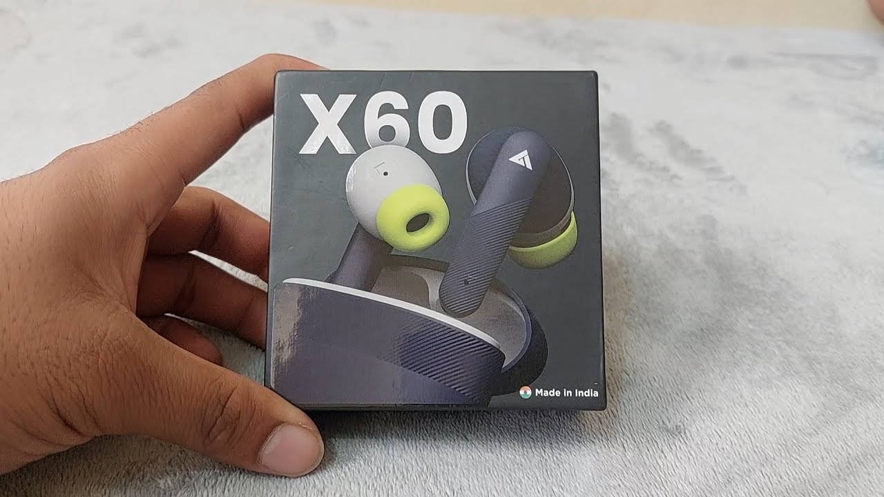 Boult X60 earbuds | 'Pin Drop Peace' with 30dB ANC | 1A Tech | - YouTube
