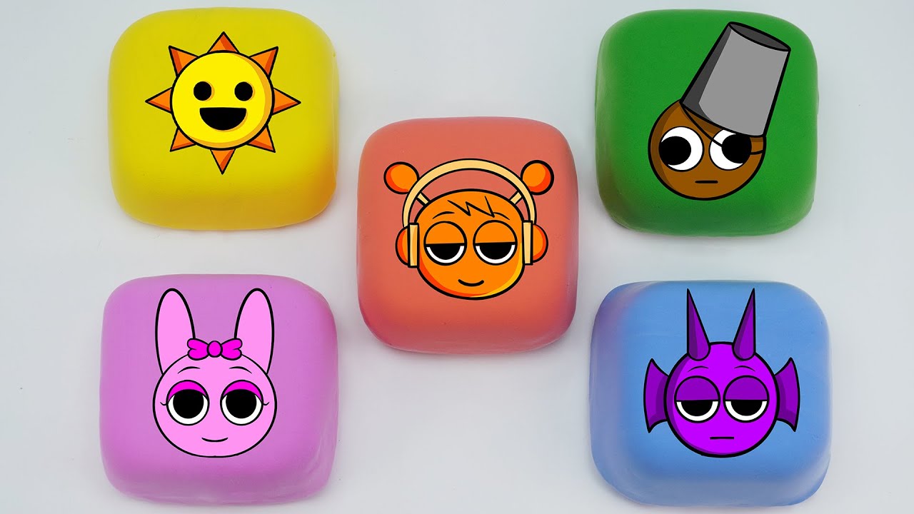 Sprunki cubes! GUESS which Sprunki character will come out of the cubes ...