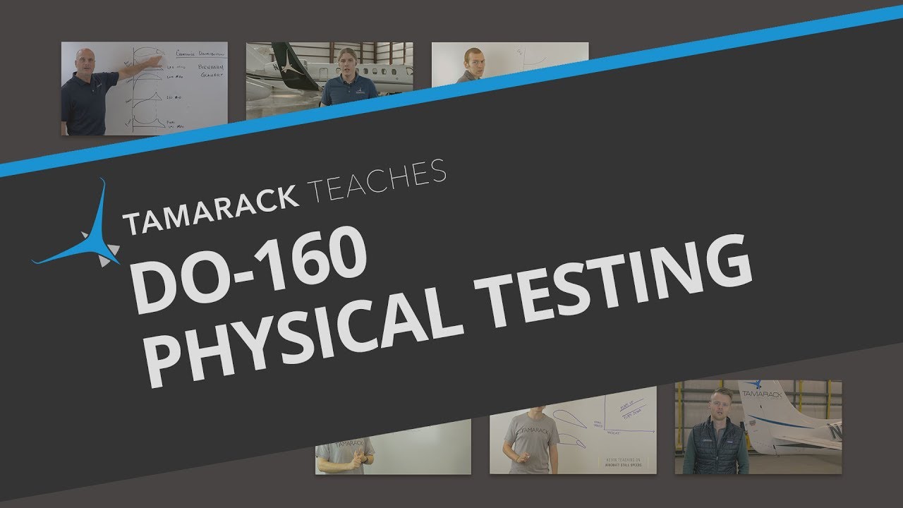 DO-160 Physical Testing - YouTube