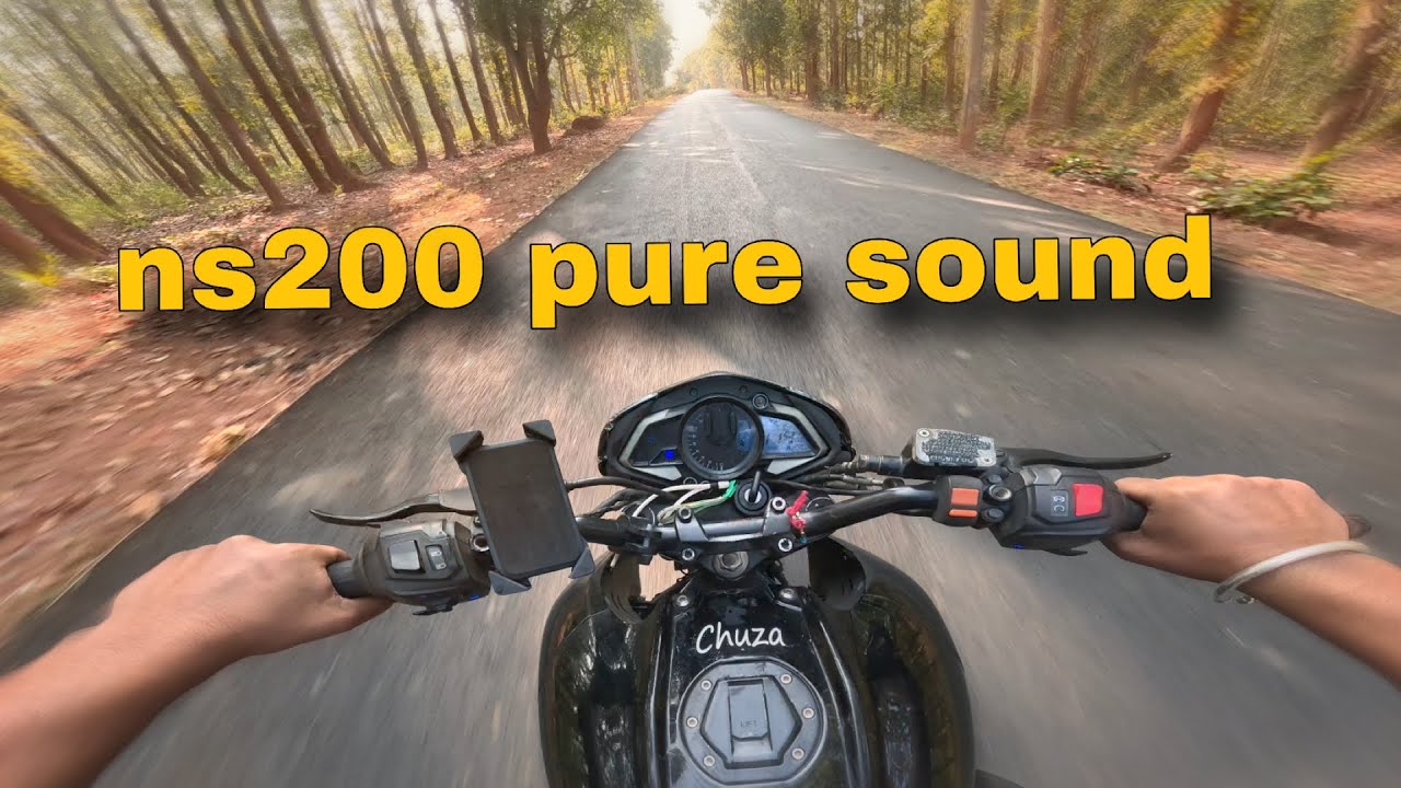 ns200 pure sound || ns200sc project sound ( back fire 🔥) @thenh30rider37 - YouTube