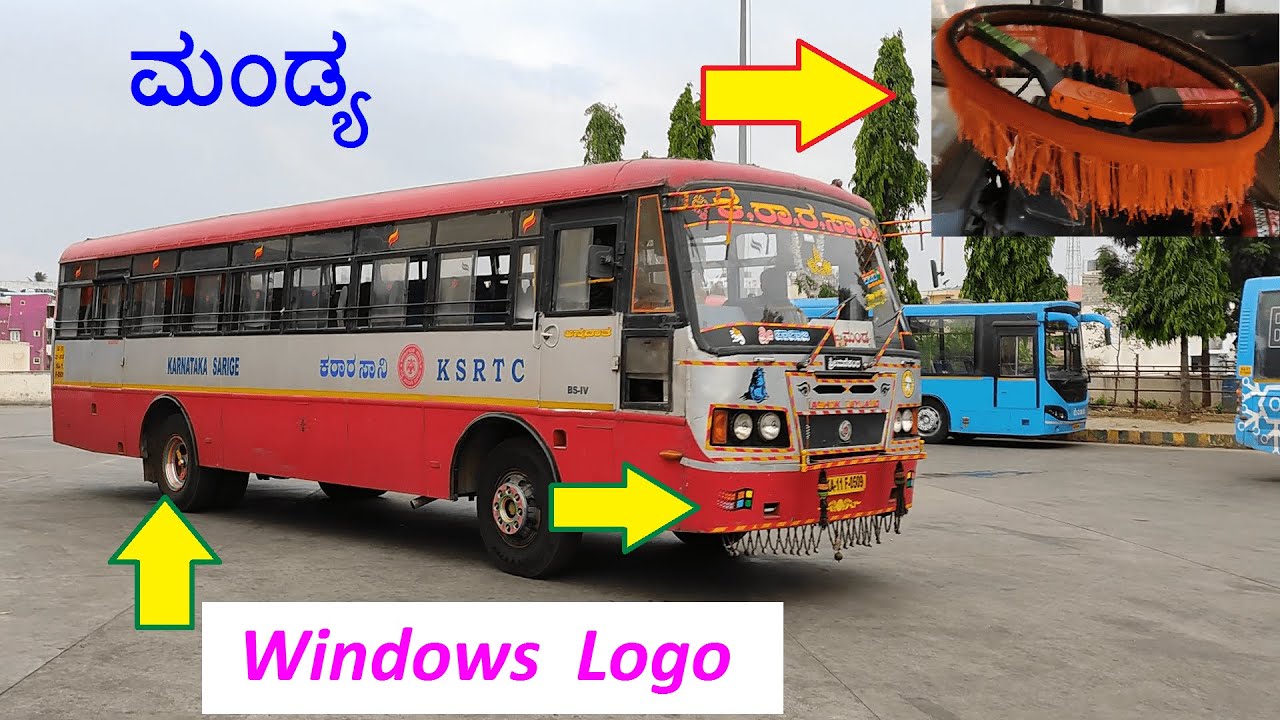 Best Decorated KSRTC Bus - Mandya Depot - YouTube