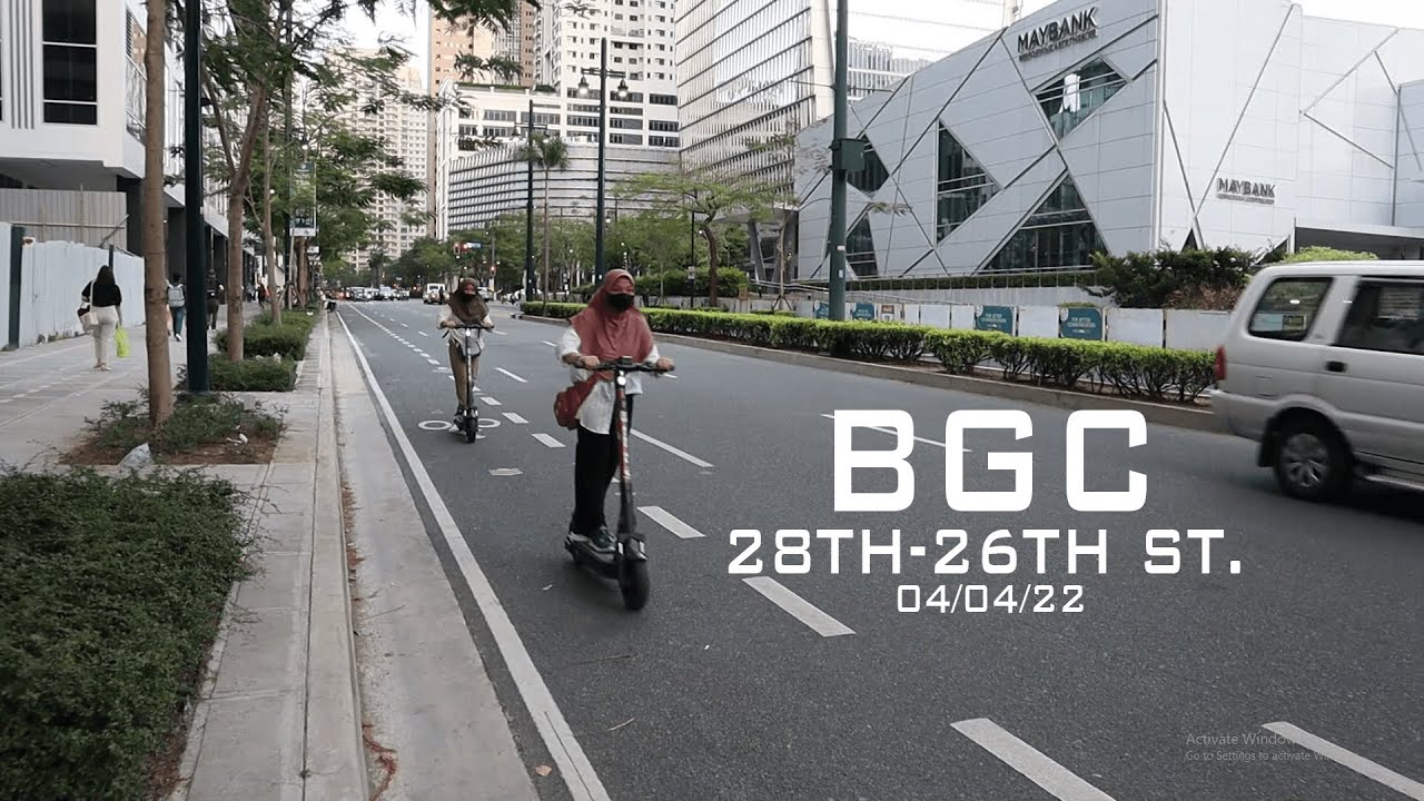 28TH-26TH ST , BGC, TAGUIG, CITY WALK-TOUR - YouTube