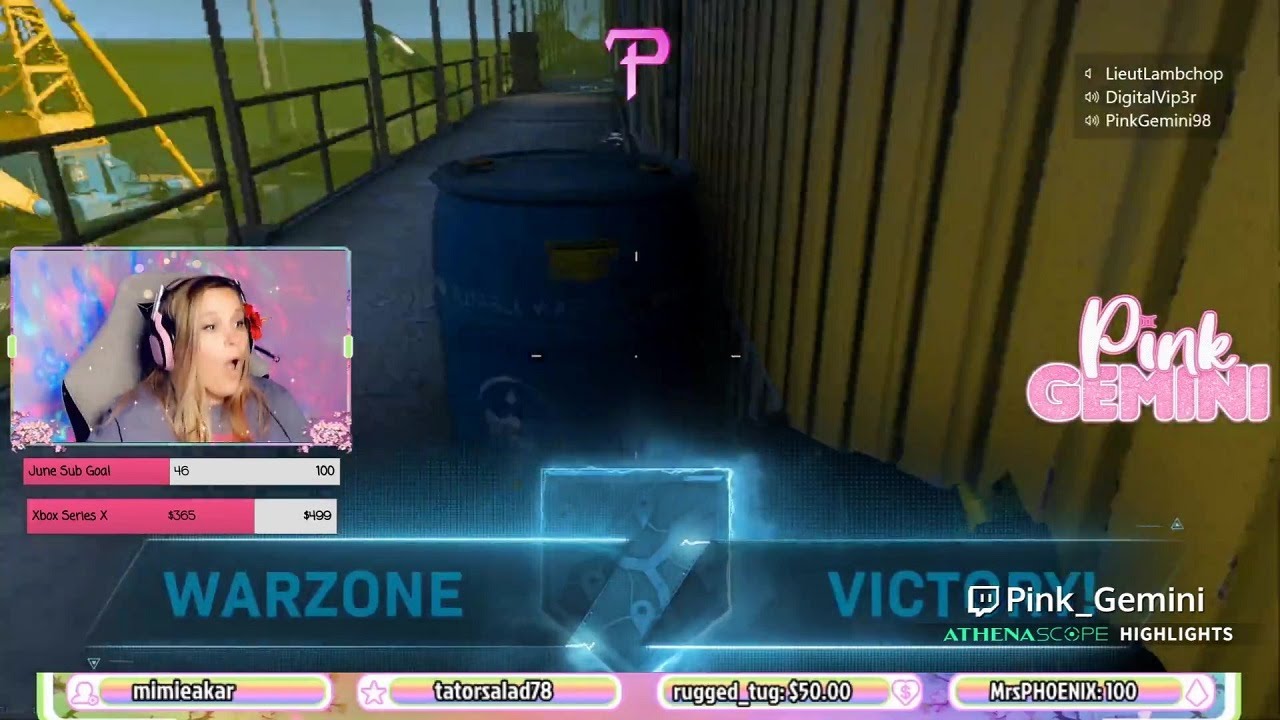 *NEW* Pink Gemini's Warzone Highlights #4 - YouTube