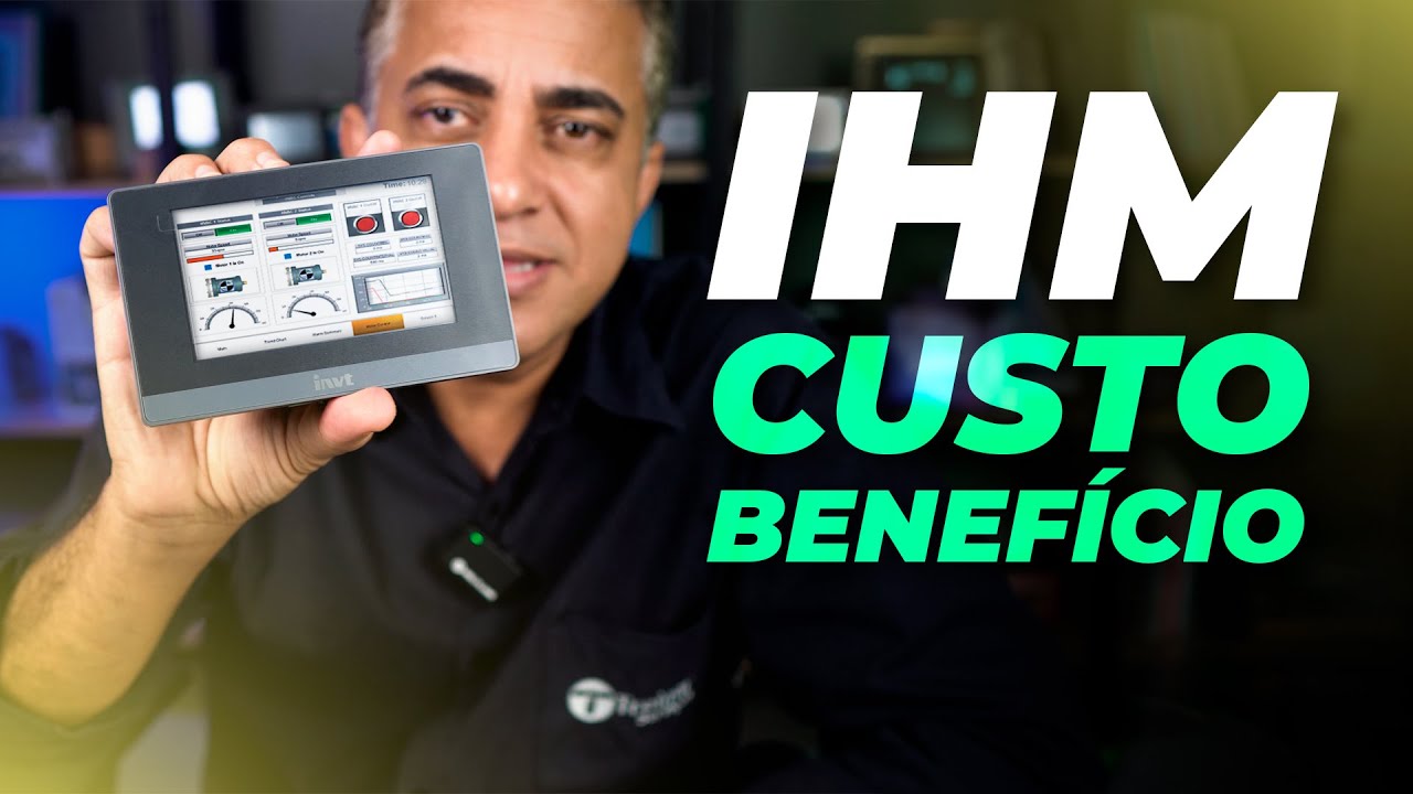 Encontrei a IHM Mais Barata do Mercado! Kalatec INVT - YouTube