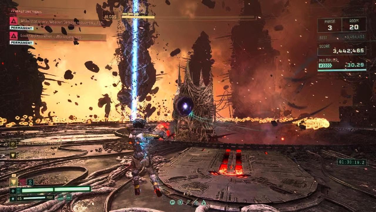 Returnal Algos Final Form Boss Fight - YouTube
