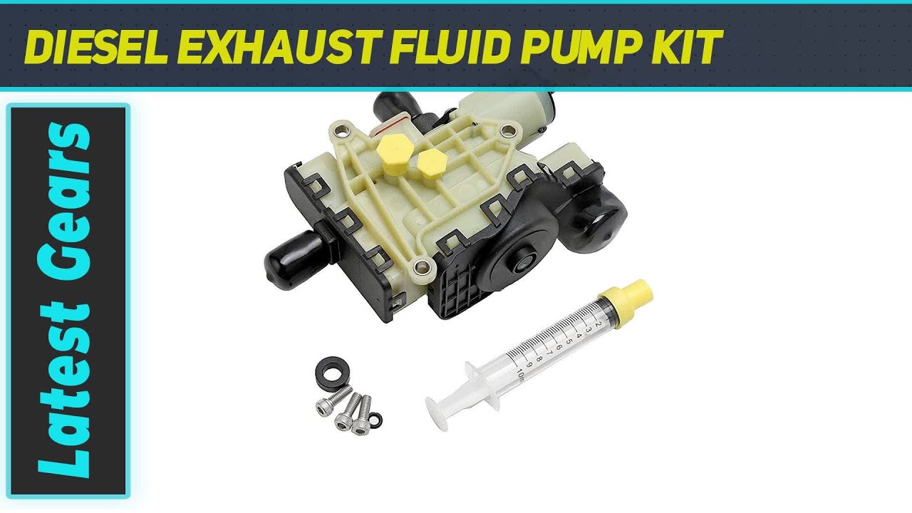 Diesel Exhaust Fluid Pump Kit - Review 2023 - YouTube