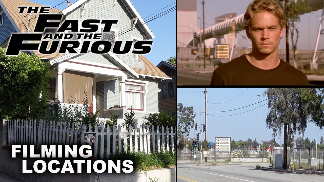 The Fast and the Furious 2001 FILMING LOCATIONS Then & Now - YouTube