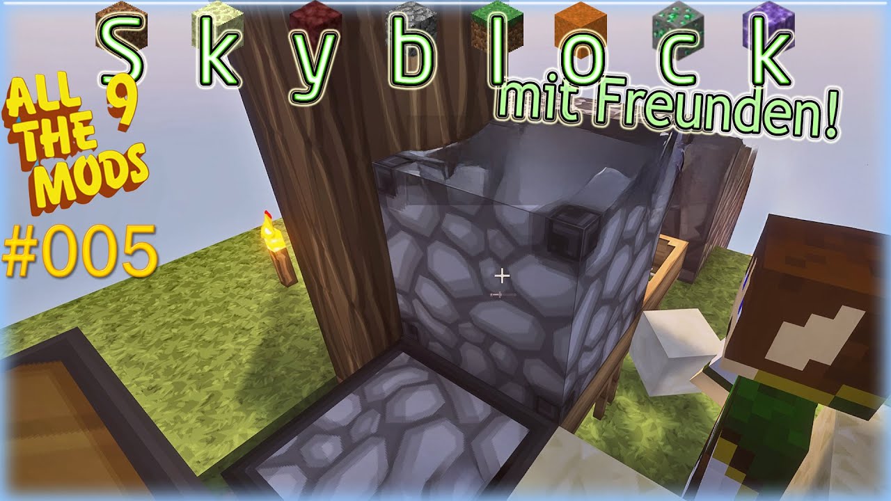 Compressed Cobblestone ist 9x schneller! #05 #Skyblock #minecraft # ...